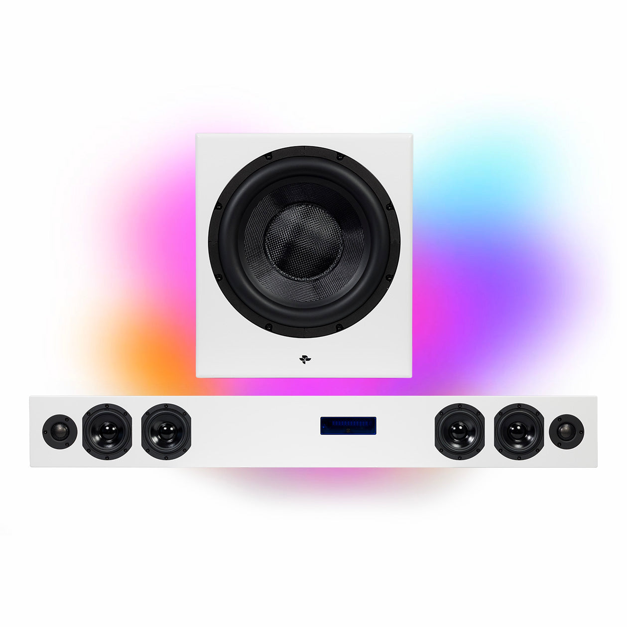 KIN PLAY SOUNDBAR II Bluetooth Hdmi Arc KIN SUB 10 Subwoofer 10" inche