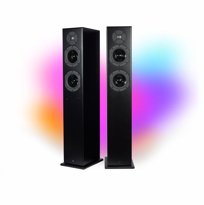 KIN PLAY TOWER II Bluetooth Powered Tower Speaker Hdmi Arc (pair)
